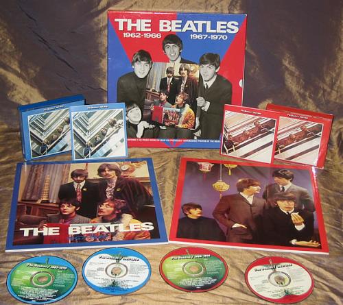 The Beatles 1962-1966 & 1967-1970 [The Red & Blue Albums] US CD Album Box Set (342227)